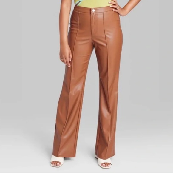 wild fable | Pants & Jumpsuits | Wild Fable Faux Leather Pants | Poshmark
